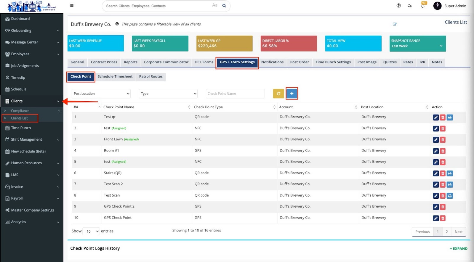 Creating an NFC Tag through the Client Profile